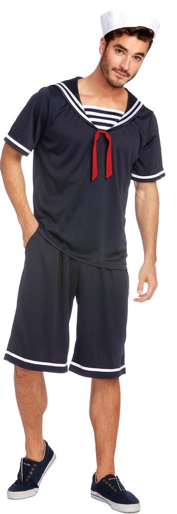 Seaside Sailor Adult Costume - Discount Party Supplies