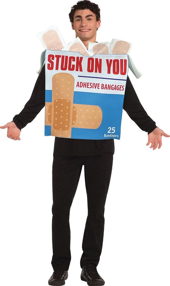 Stuck On You Bandages Box Adult Costume - Discount Party Supplies