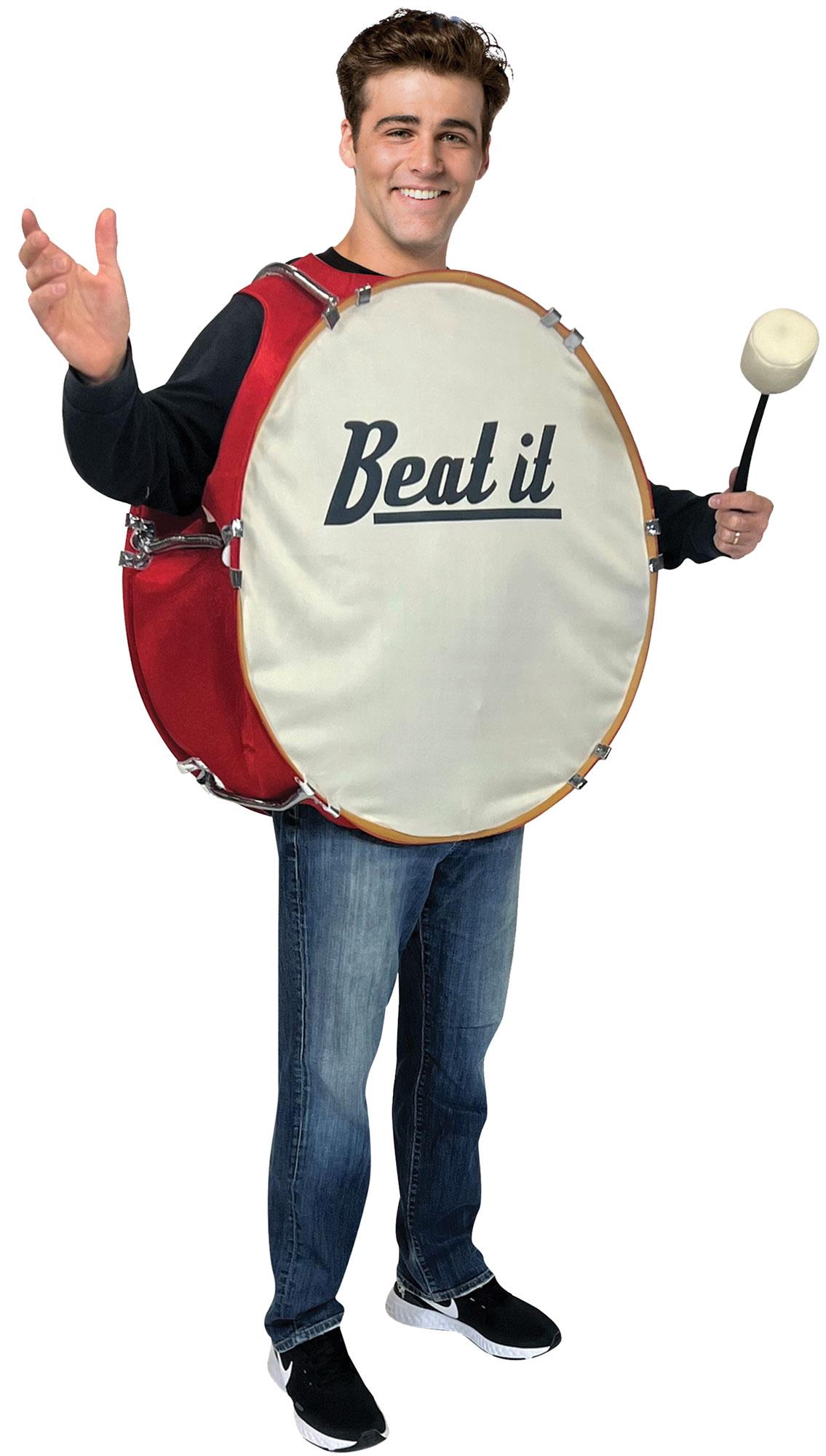 Bass Drum Adult Costume - Discount Party Supplies