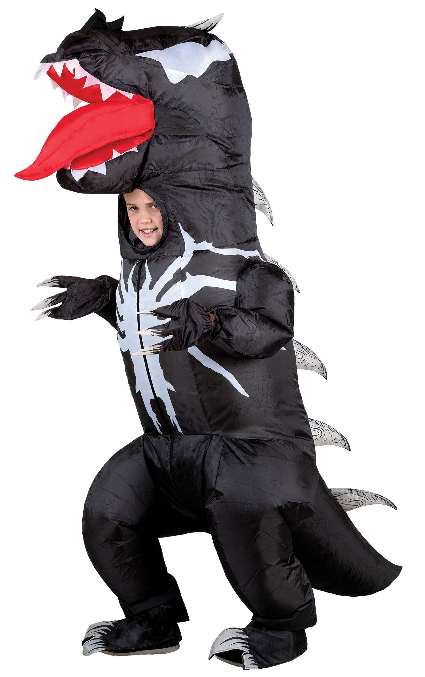 Spider-Man Venomosaurus Inflatable Child Costume - Discount Party Supplies