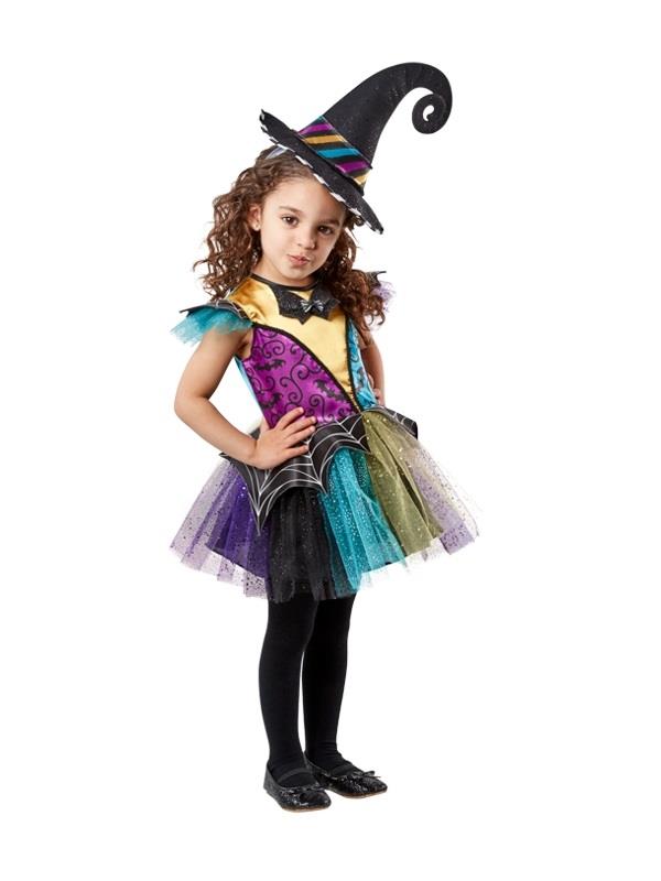 Patchwork Witch Child Costume - Discount Party Supplies