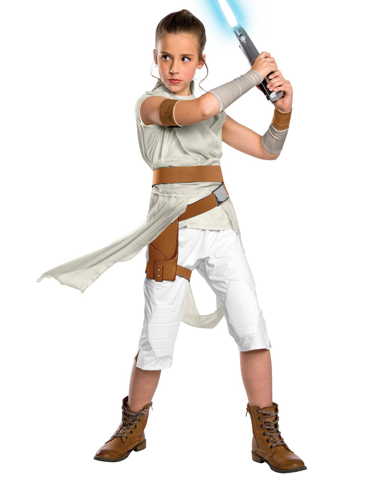 Star Wars Episode 9 Rey Deluxe Child Costume - Discount Party Supplies