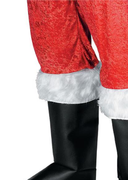 Santa Deluxe Adult Boot Tops - Discount Party Supplies