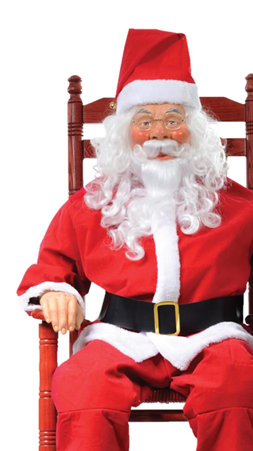 Rocking Santa Claus Animated Christmas Prop - Discount Party Supplies