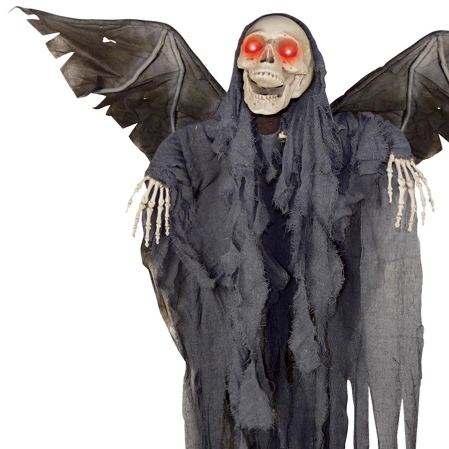 Animated Winged Reaper Halloween Prop - Discount Party Supplies