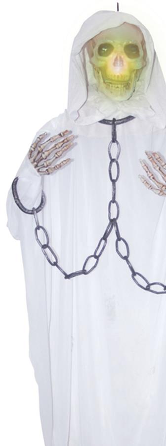 White Reaper Light Up Chained Halloween Prop - Discount Party Supplies