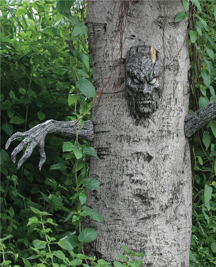 Spooky Living Tree Decor Halloween Prop - Discount Party Supplies