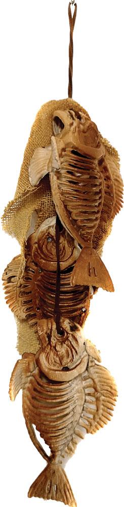 Fish Skeleton String Halloween Prop - Discount Party Supplies