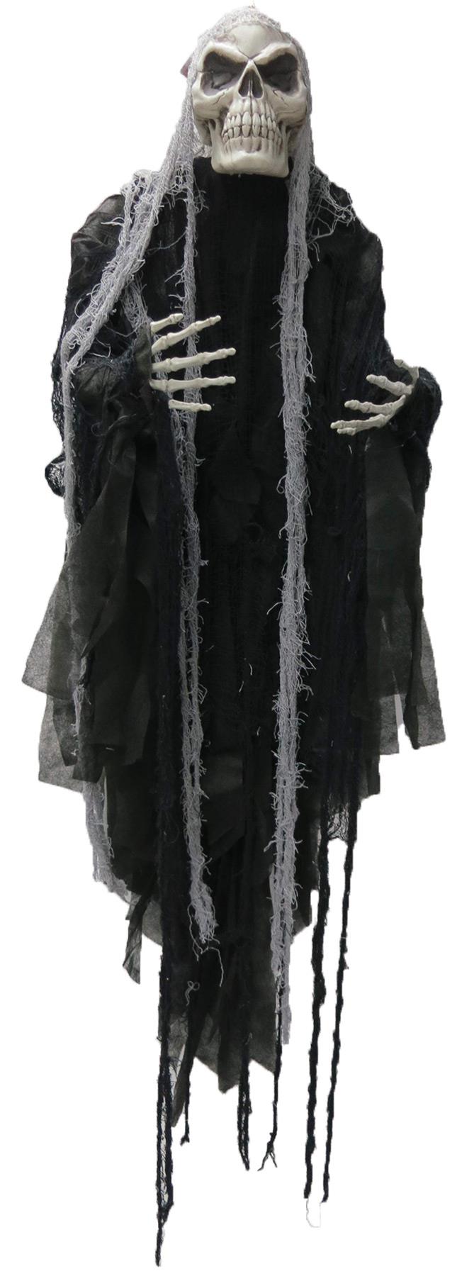 Hanging Reaper Long Hair Halloween Prop - Discount Party Supplies