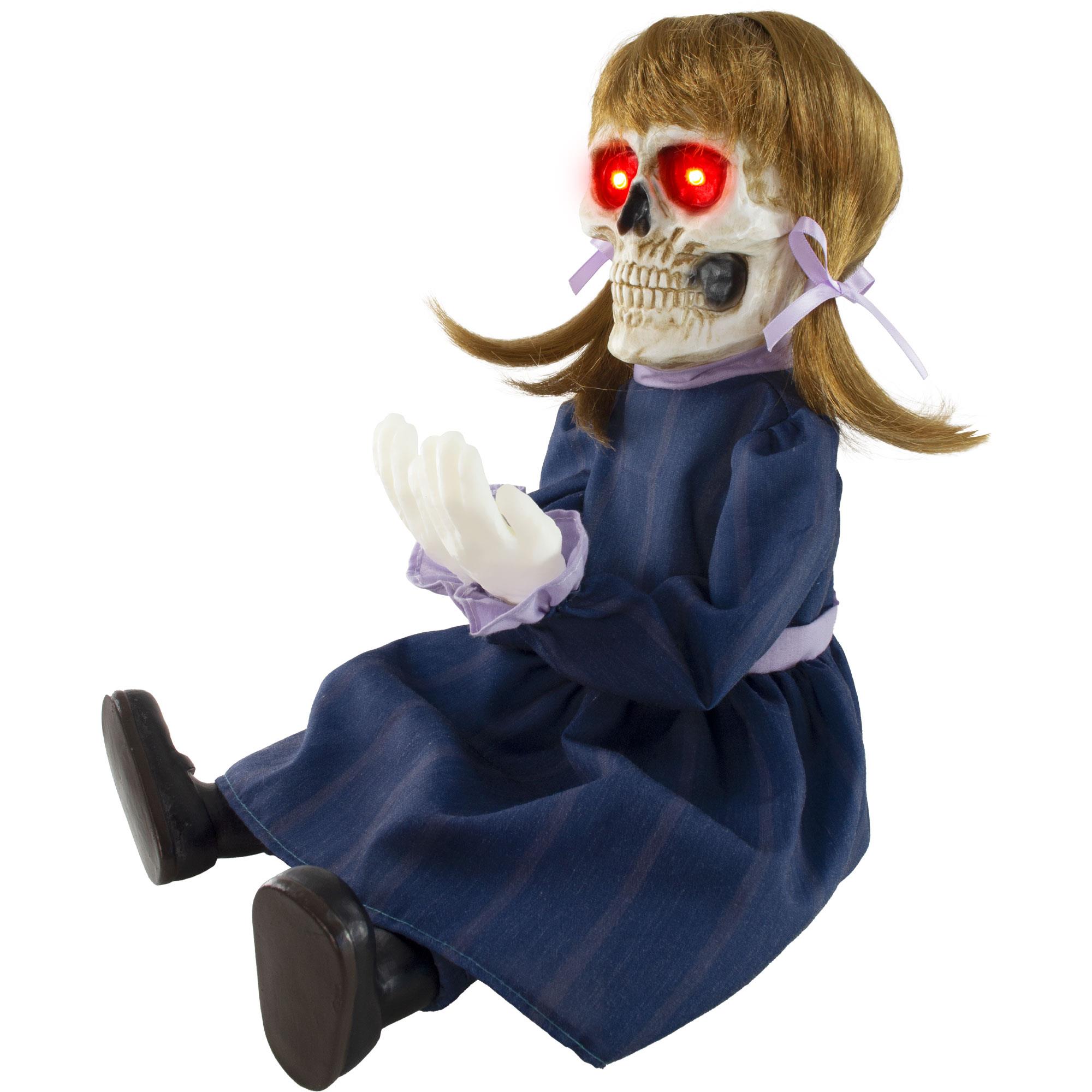 Peek-a-Boo Polly Doll Animated Halloween Prop - Discount Party Supplies