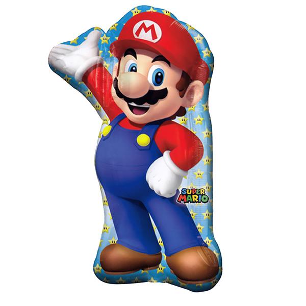 Shape Super Mario Bros. Character 55cm x 83cm Foil Balloon - Discount ...