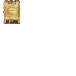 Western Wanted Sign Cutout Prop | Discount Party Supplies - Discount ...