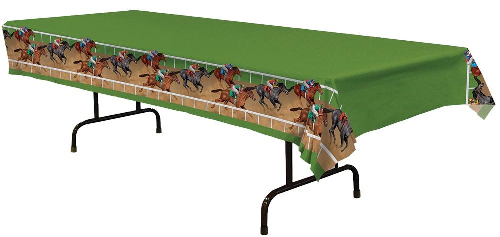 Melbourne Cup Horse Racing Tablecover - Discount Party Supplies