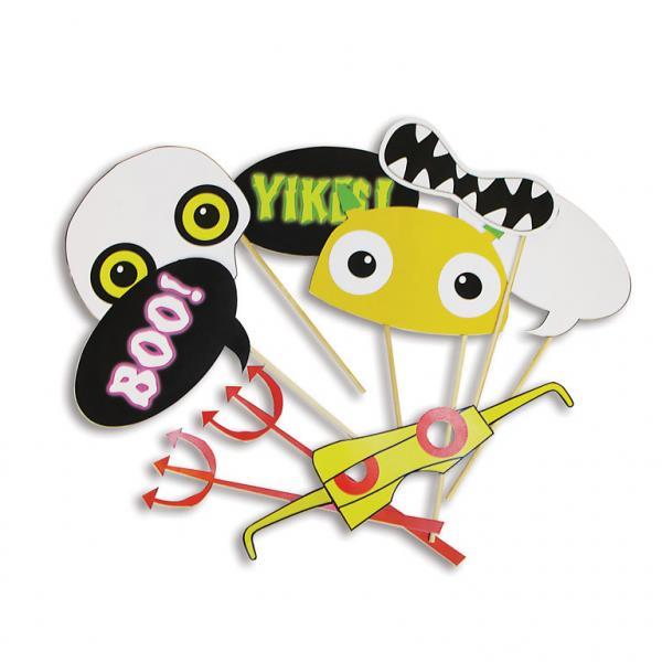 Boo Crew Photo Booth Kit - Discount Party Supplies