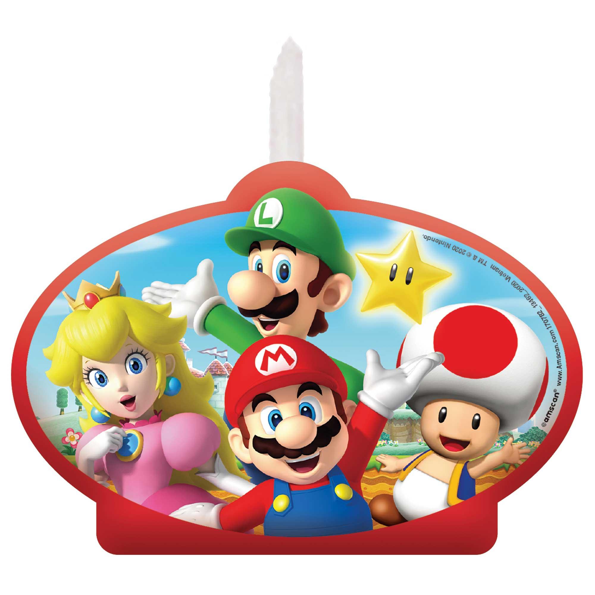 Super Mario Bros. Candle - Discount Party Supplies