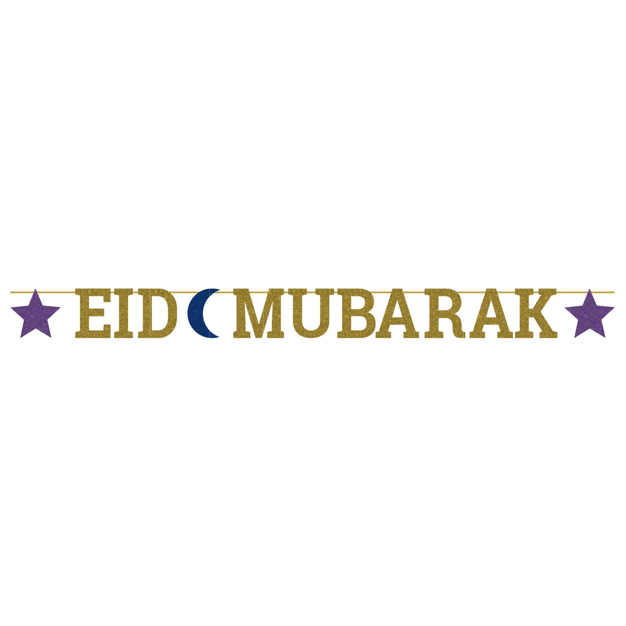 Opulent Eid Letter Banner | Discount Party Supplies - Discount Party ...