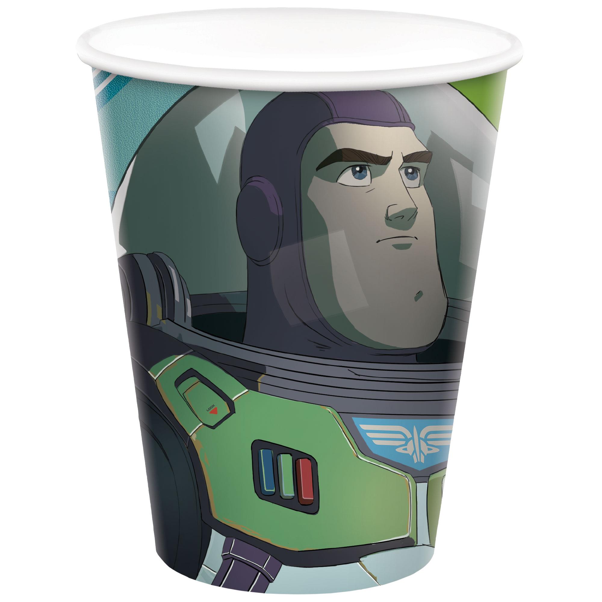 Buzz Lightyear Paper Cups Pack of 8 - Discount Party Supplies