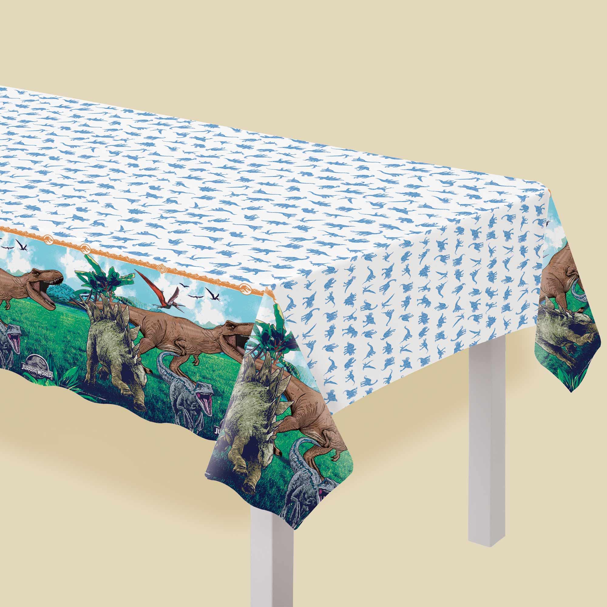 Jurassic World Into the Wild Paper Tablecover - Discount Party Supplies