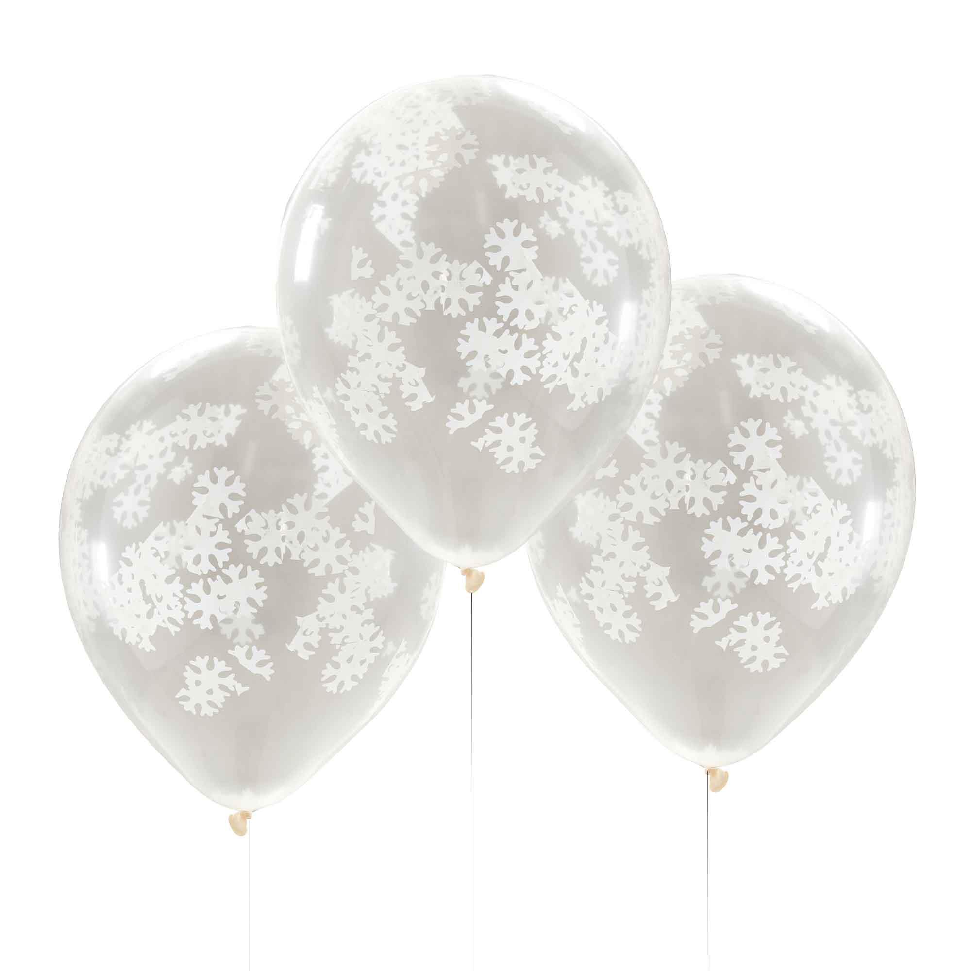 Rustic Christmas Balloon Bundle Pack of 5 - Discount Party Supplies