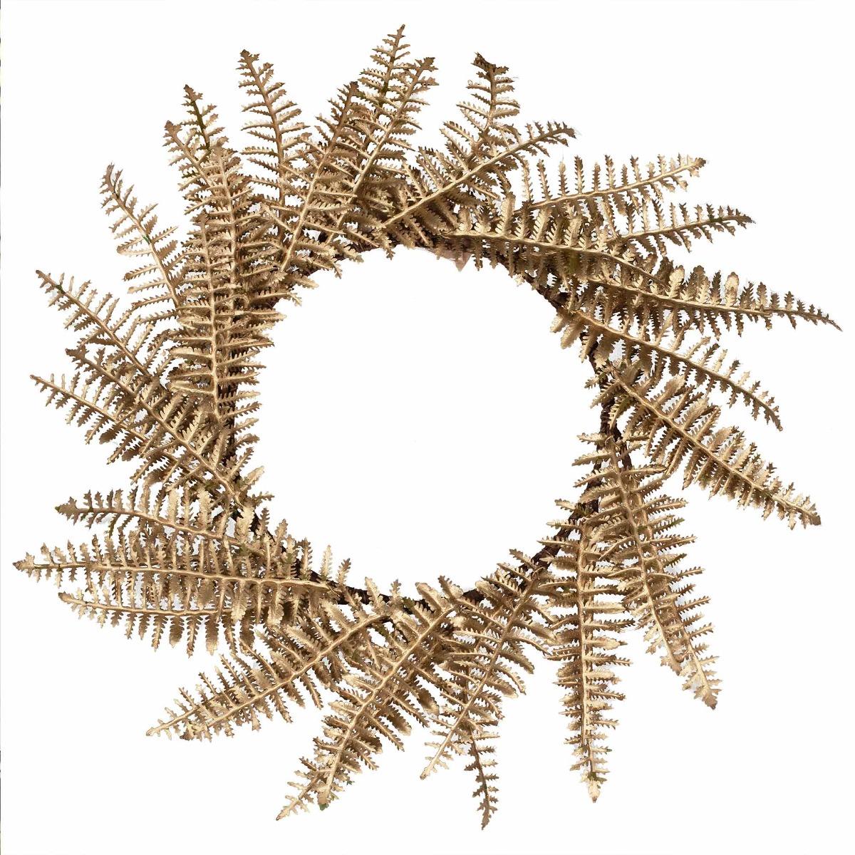 Velvet Luxe Christmas Golf Fern Wreath Table Place Mats Pack of 4 ...