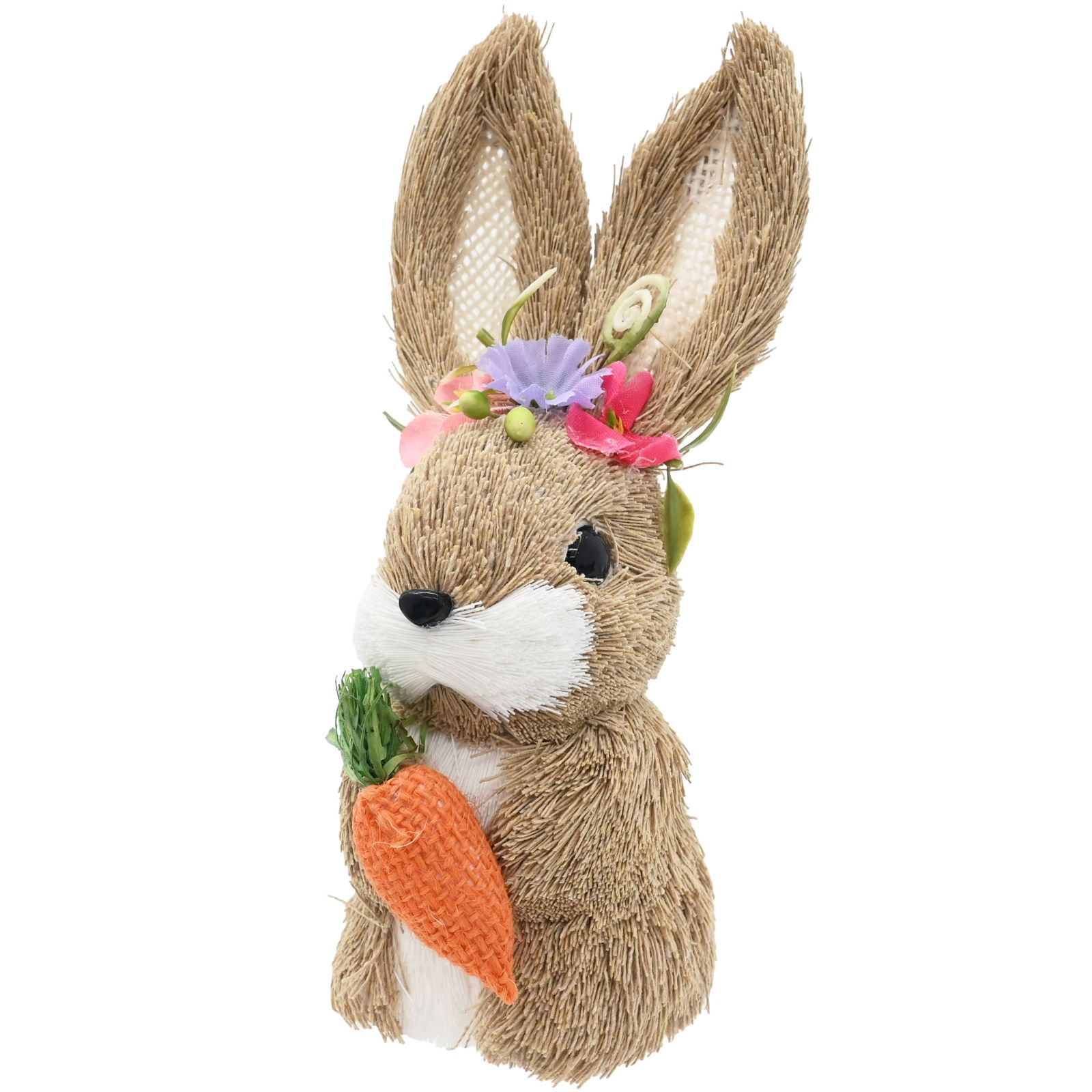 Standing Sisal Bunny Rabbit 18.5cm - Discount Party Supplies