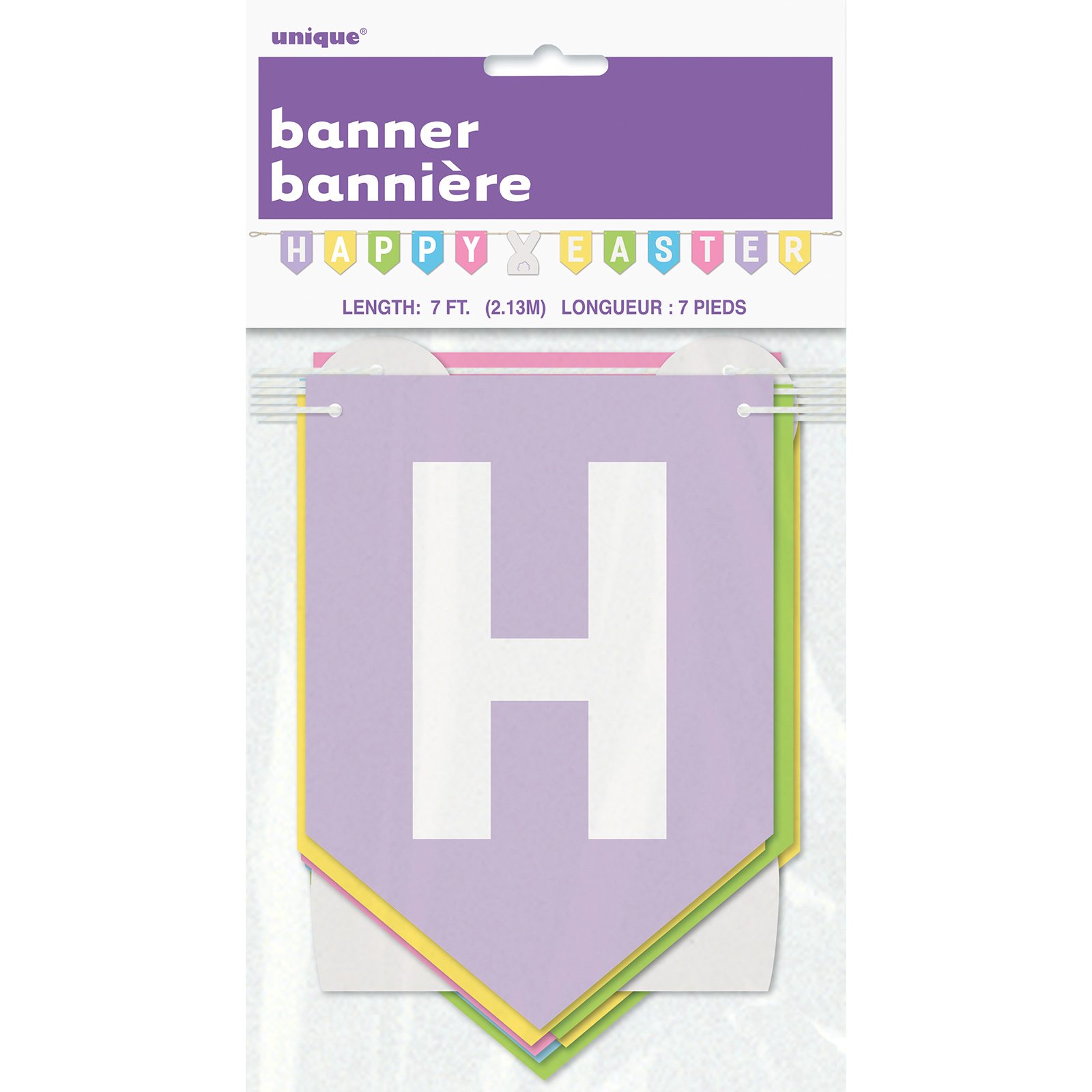 Happy Easter Pastel Pennant Banner | Easter | Occasion & Event Party ...