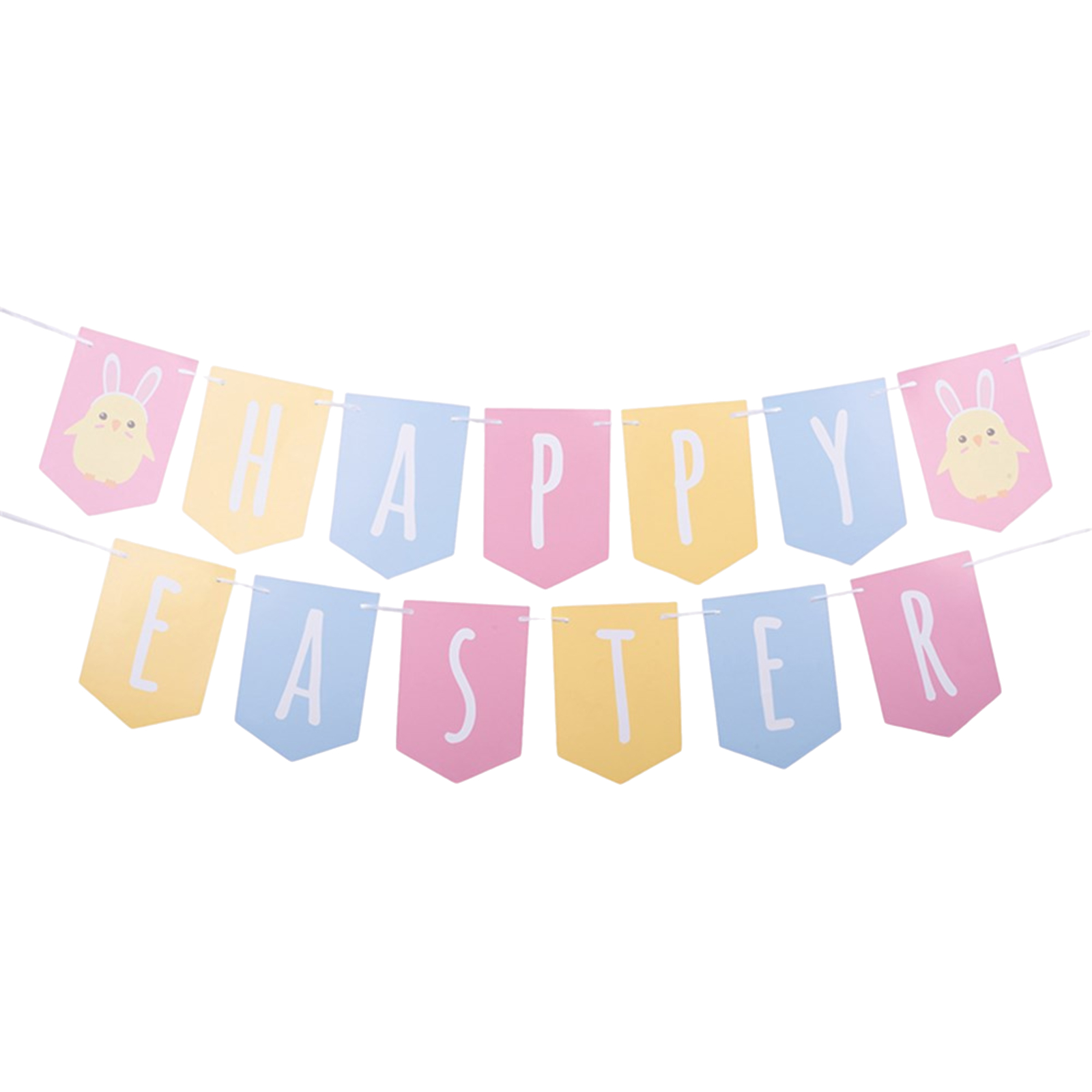 Happy Easter Pennant Banner 3m - Discount Party Supplies