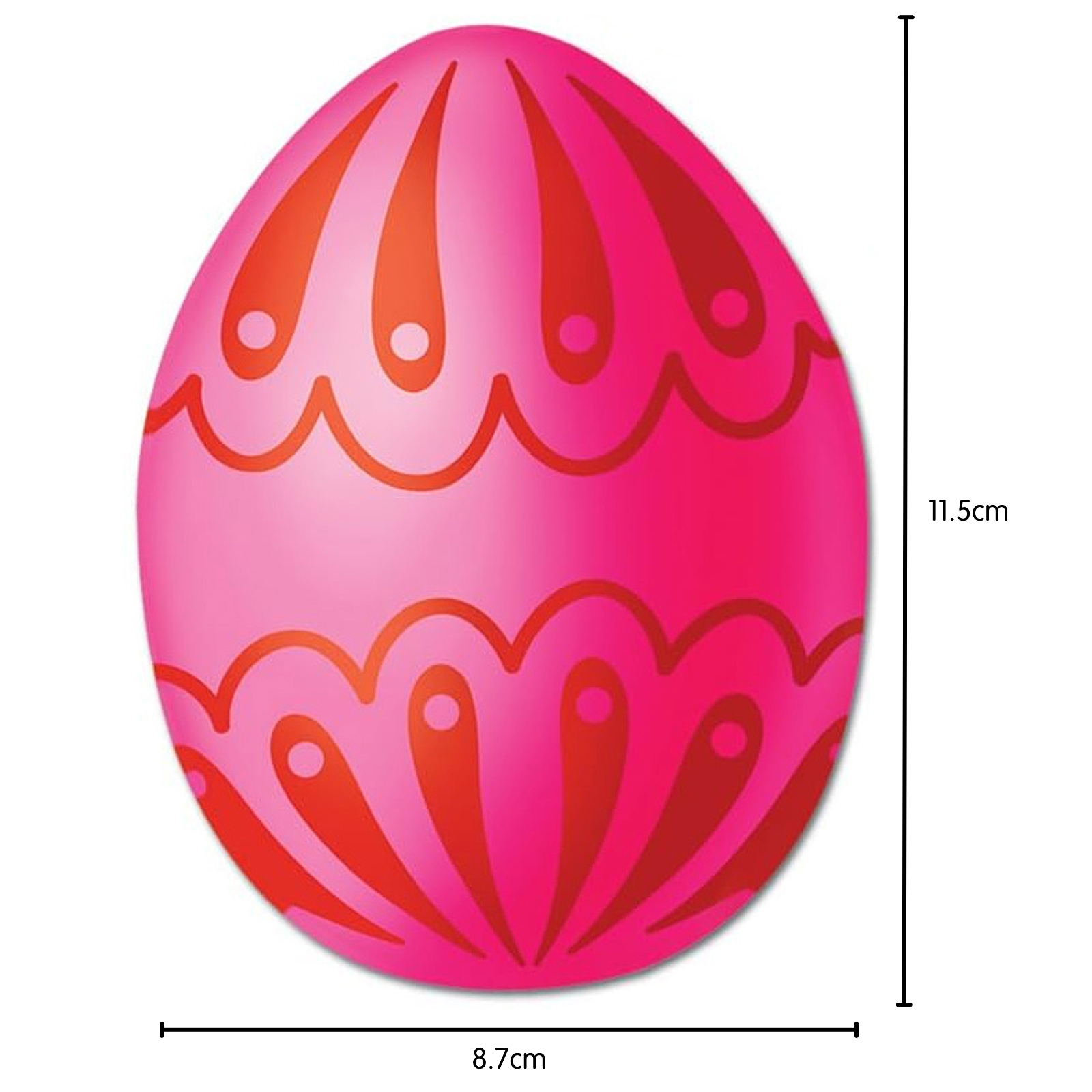 Colourful Mini Easter Egg Cutouts (Pack of 10) | Easter | Occasion ...
