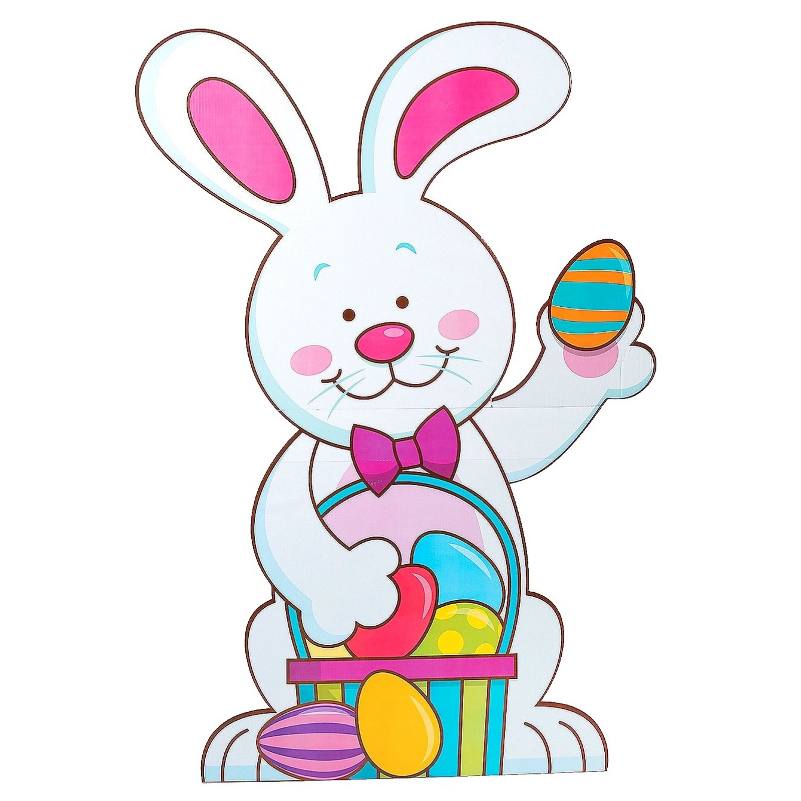 Easter Bunny Stand Up Photo Prop - Discount Party Supplies