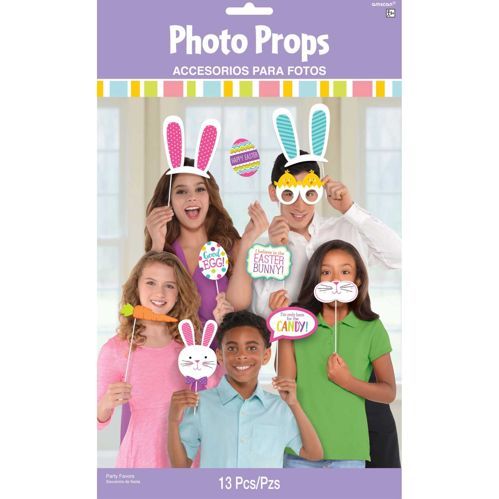 Easter Photo Booth Props (Pack of 13) - Discount Party Supplies