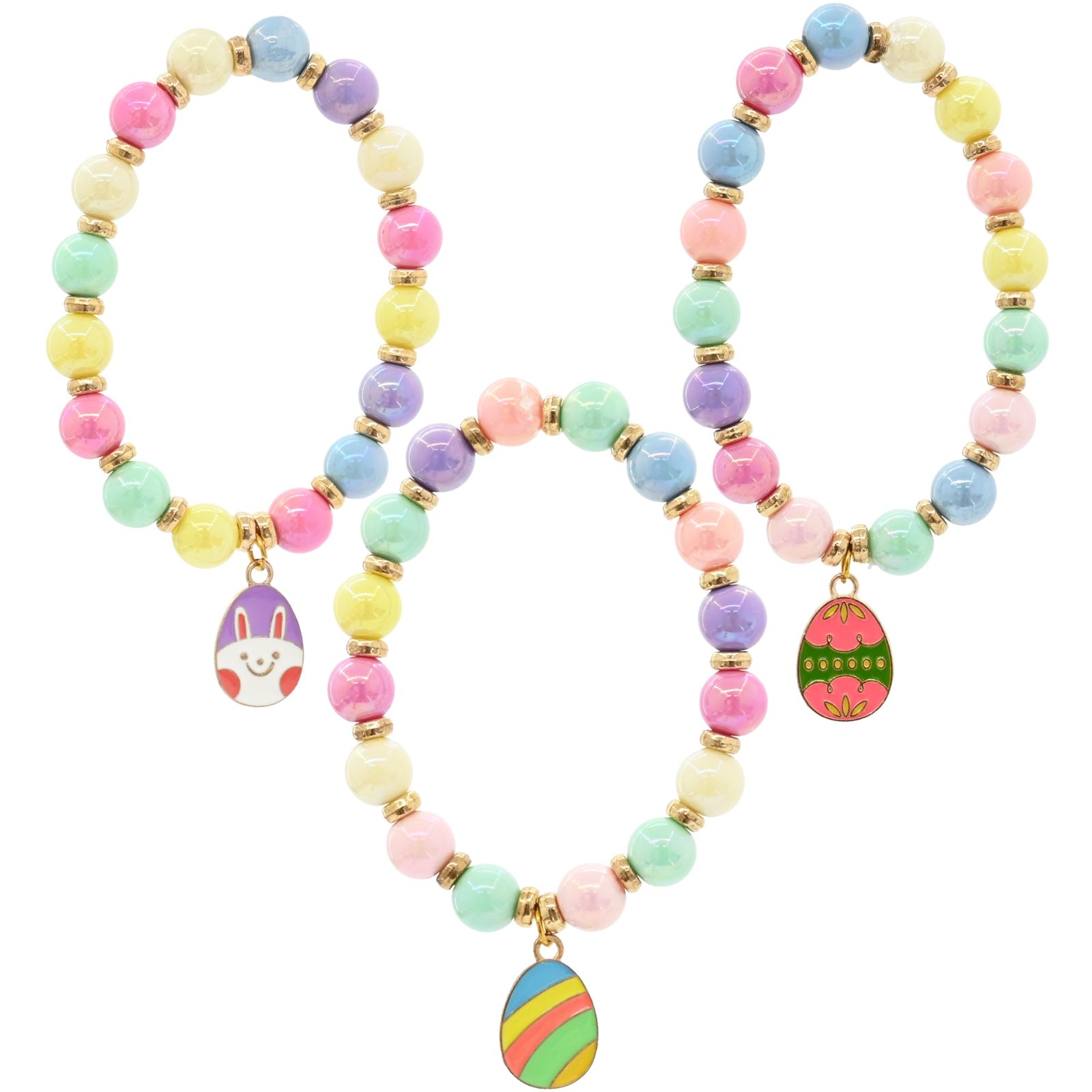 Easter Charm Bracelet Assorted - Discount Party Supplies