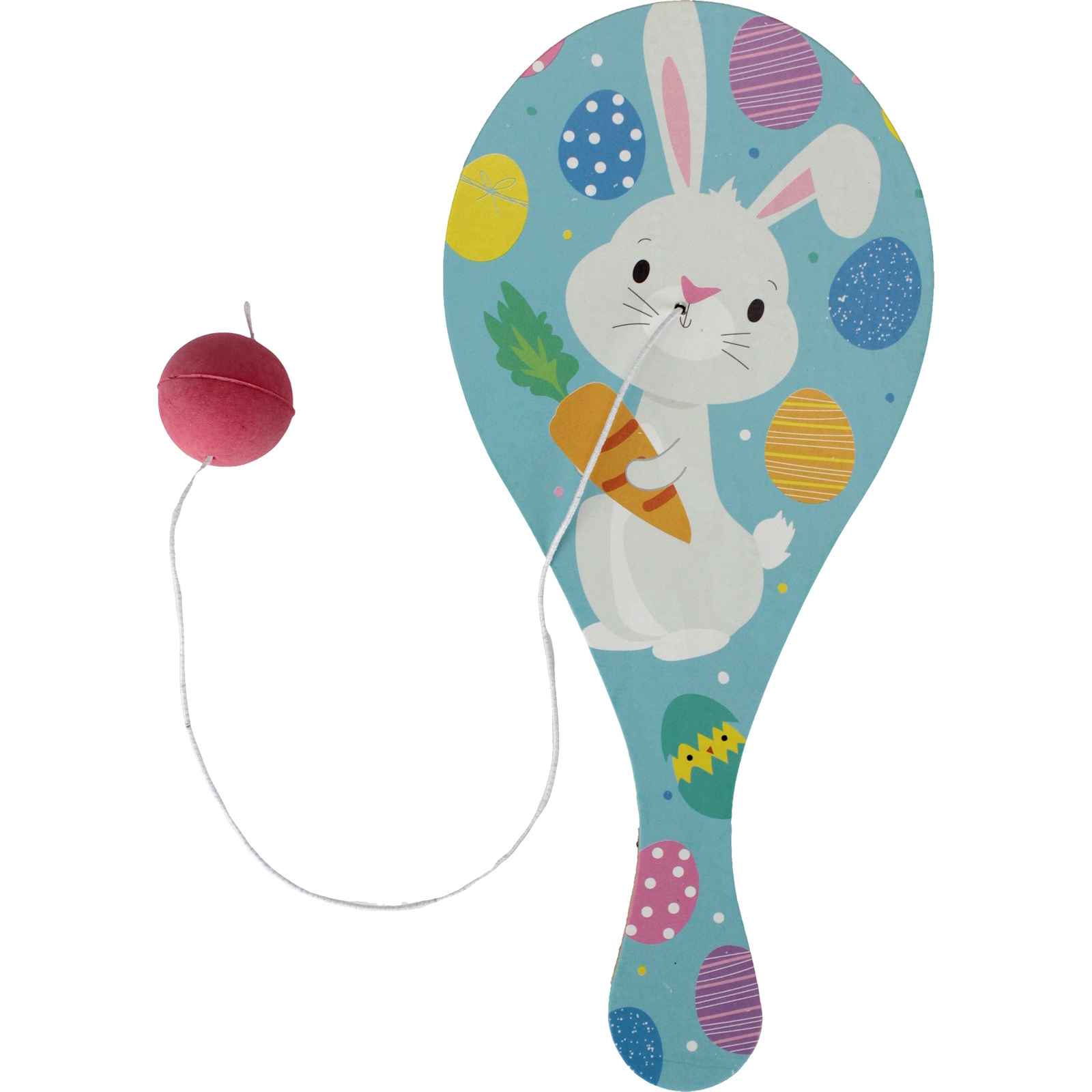 Easter Wooden Paddleball Toy - Discount Party Supplies