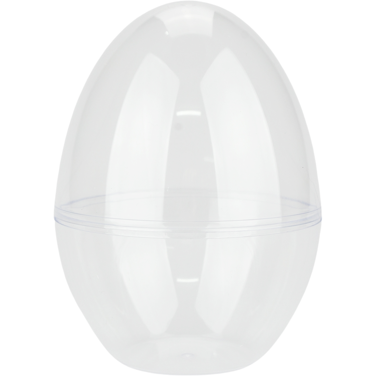 Clear Plastic Fillable Egg 12cm | Easter | Occasion and Event Party ...