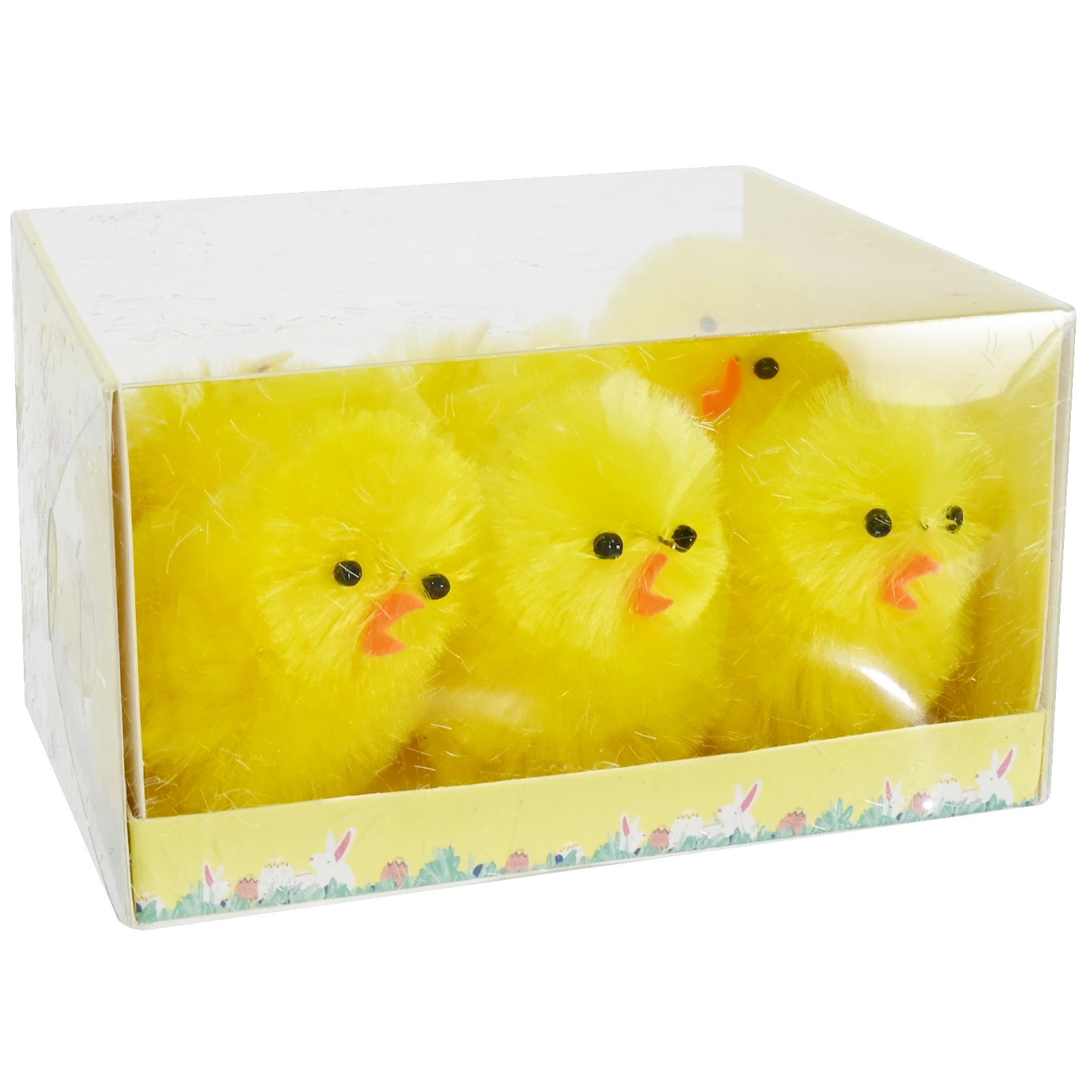 Fat and Fluffy Yellow Easter Chicks 5cm (Pack of 6) - Discount Party ...