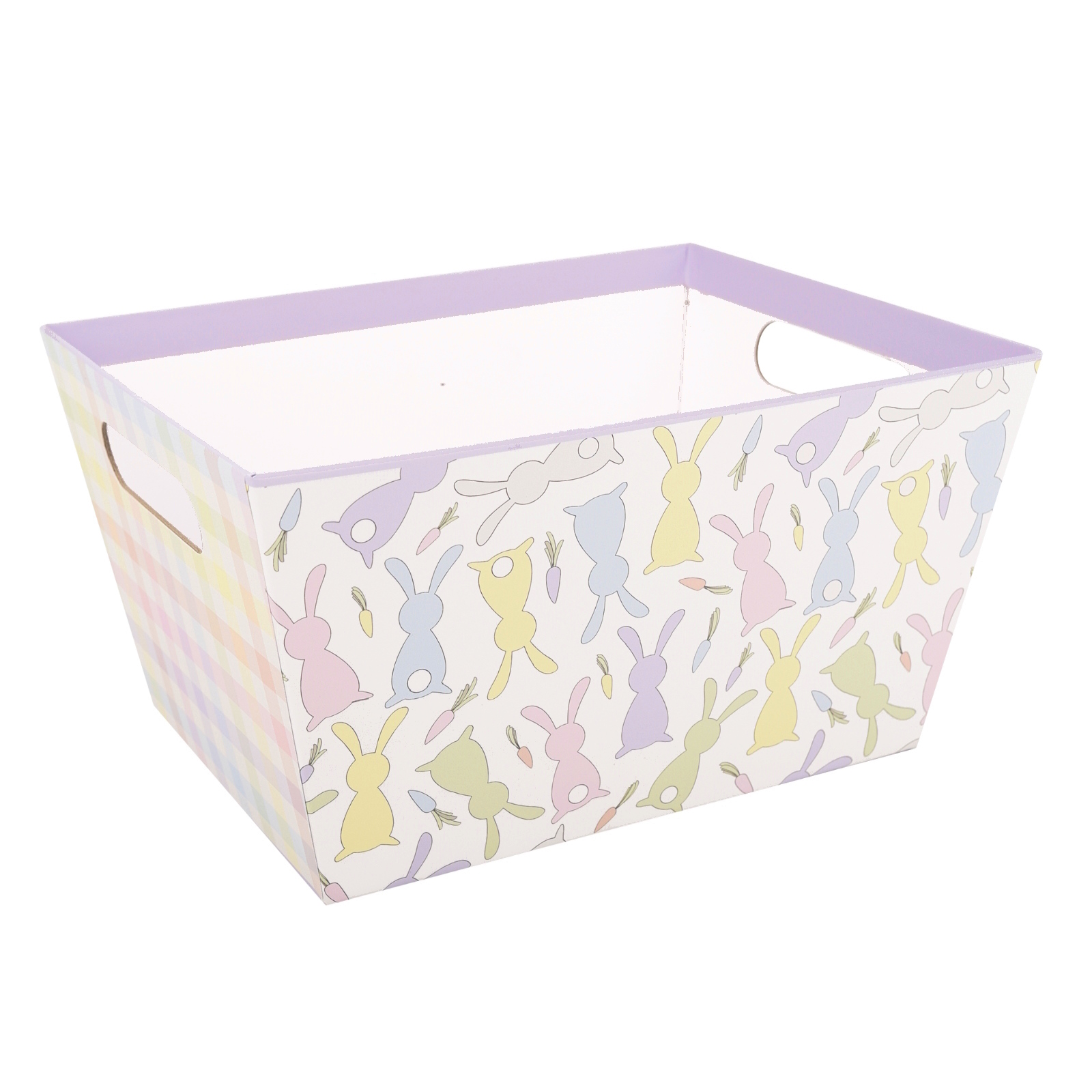 Colourful Bunny Cardboard Hamper Box | Easter | Occasion & Event Party ...