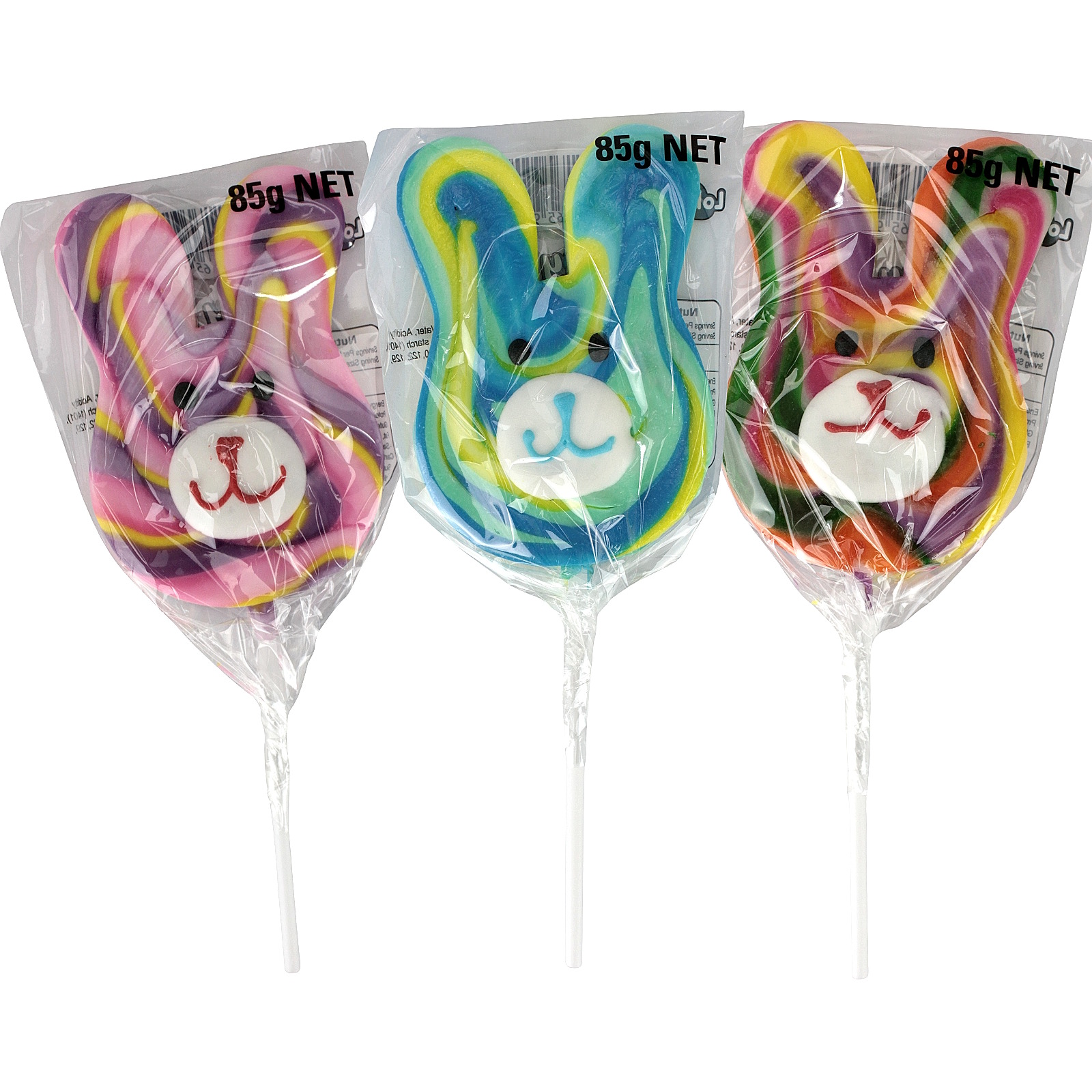 85g Bunny Lollipop (1 Only) - Discount Party Supplies