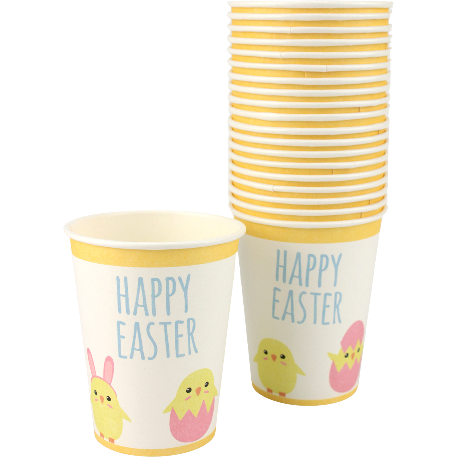 Easter Yellow Chick Paper Cups (Pack of 20) - Discount Party Supplies