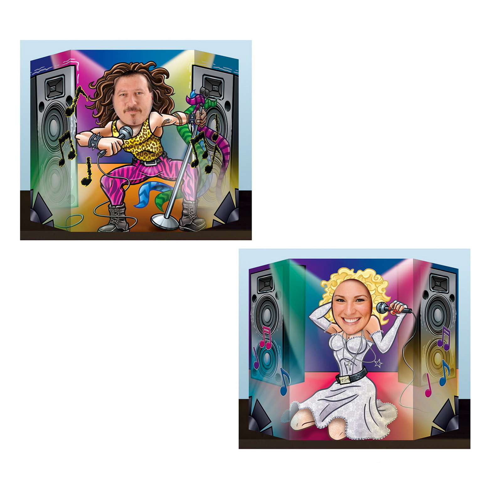 80's Rocker Party Photo Prop - Discount Party Supplies