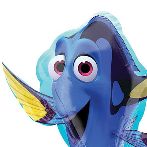 Mini Shape Finding Dory Foil Balloon - Discount Party Supplies