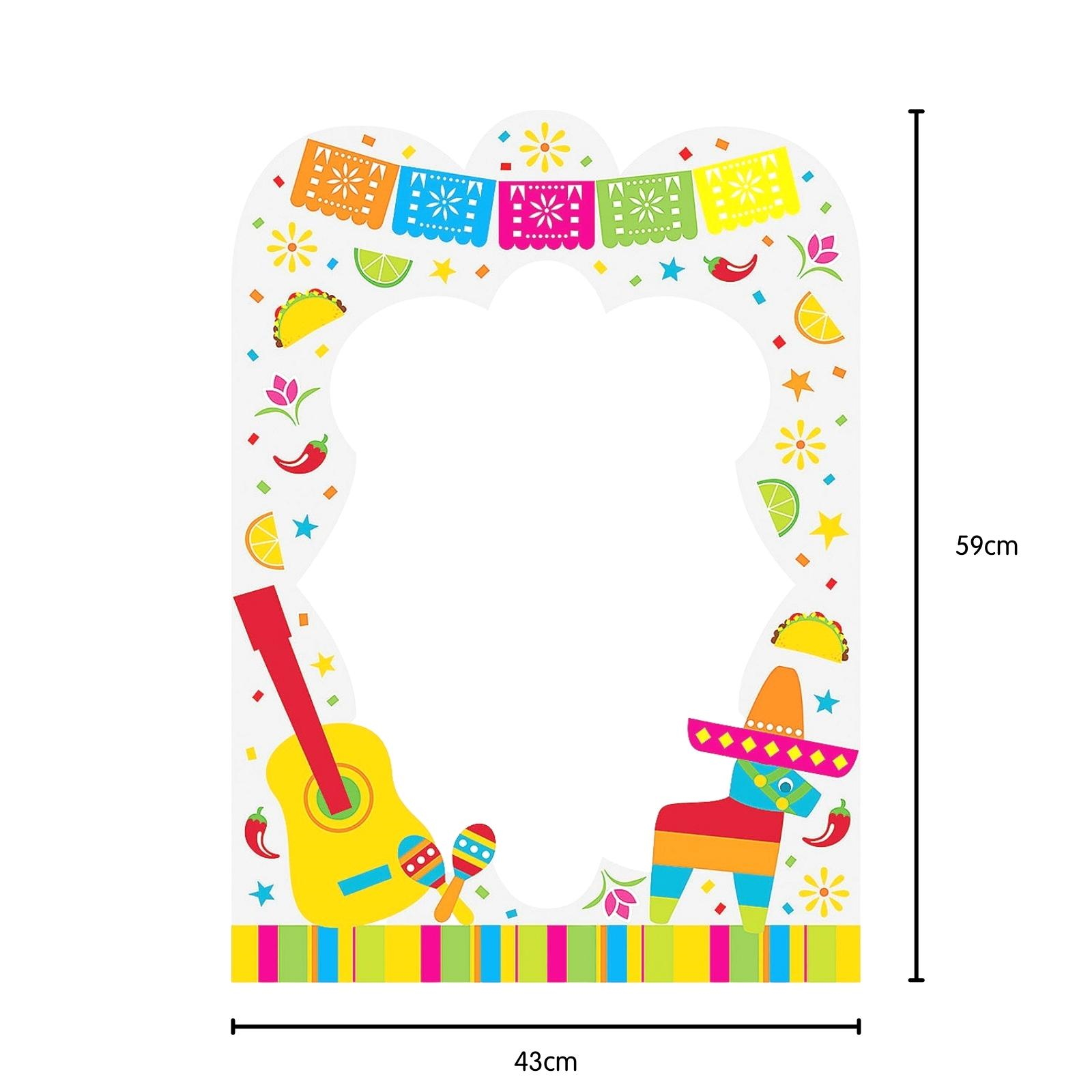 Mexican Fiesta Photo Prop Frame | Mexican Fiesta | Themed Party ...