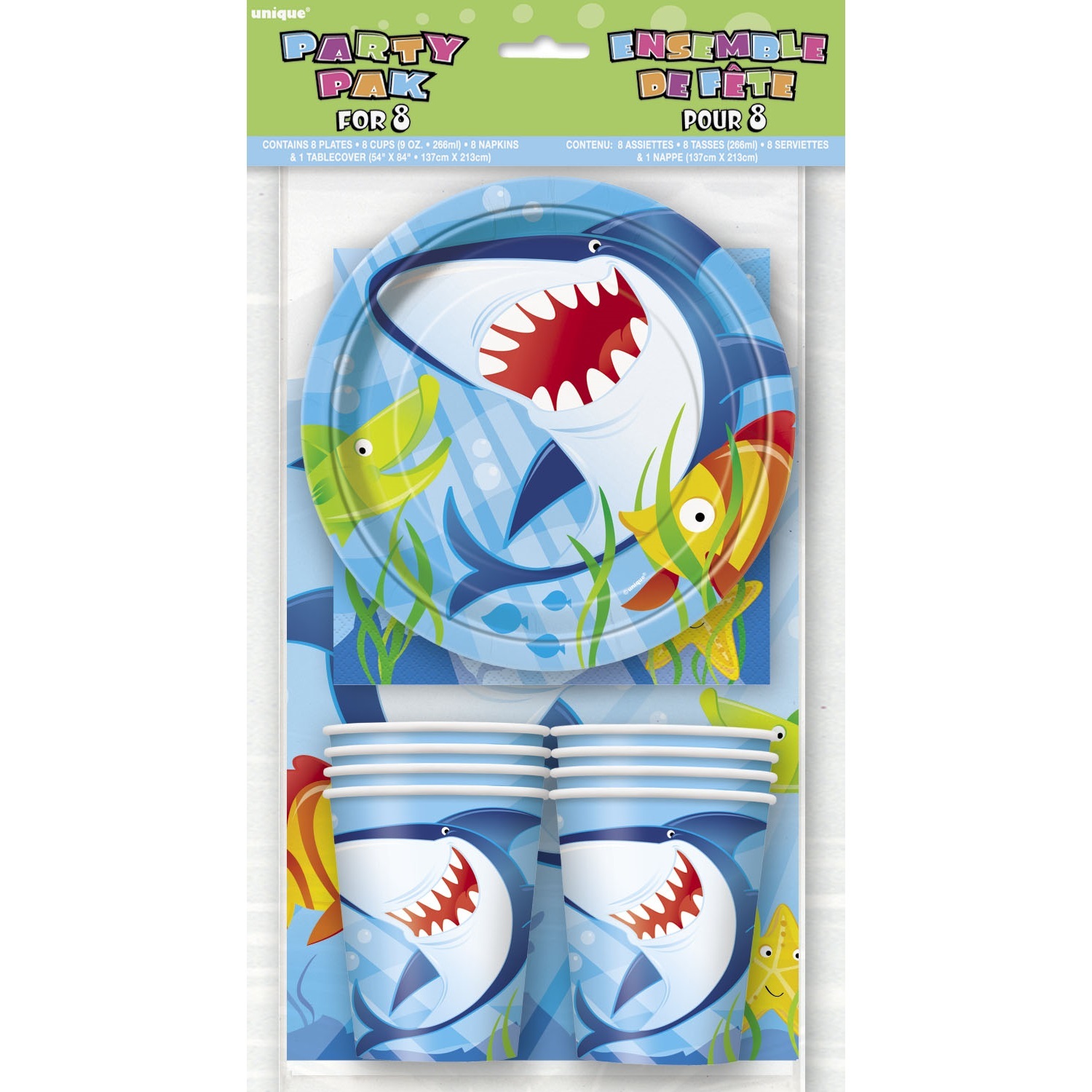 Fin Friends Party Pack (For 8 Guests) - Discount Party Supplies