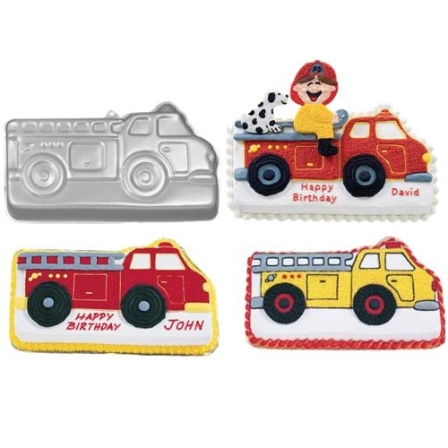 fire engine cake mould