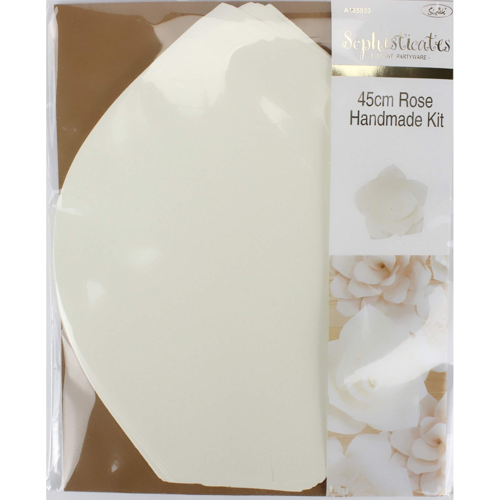 Handmade Paper Rose Kit 45cm | Floral Party | Themed Party Supplies ...