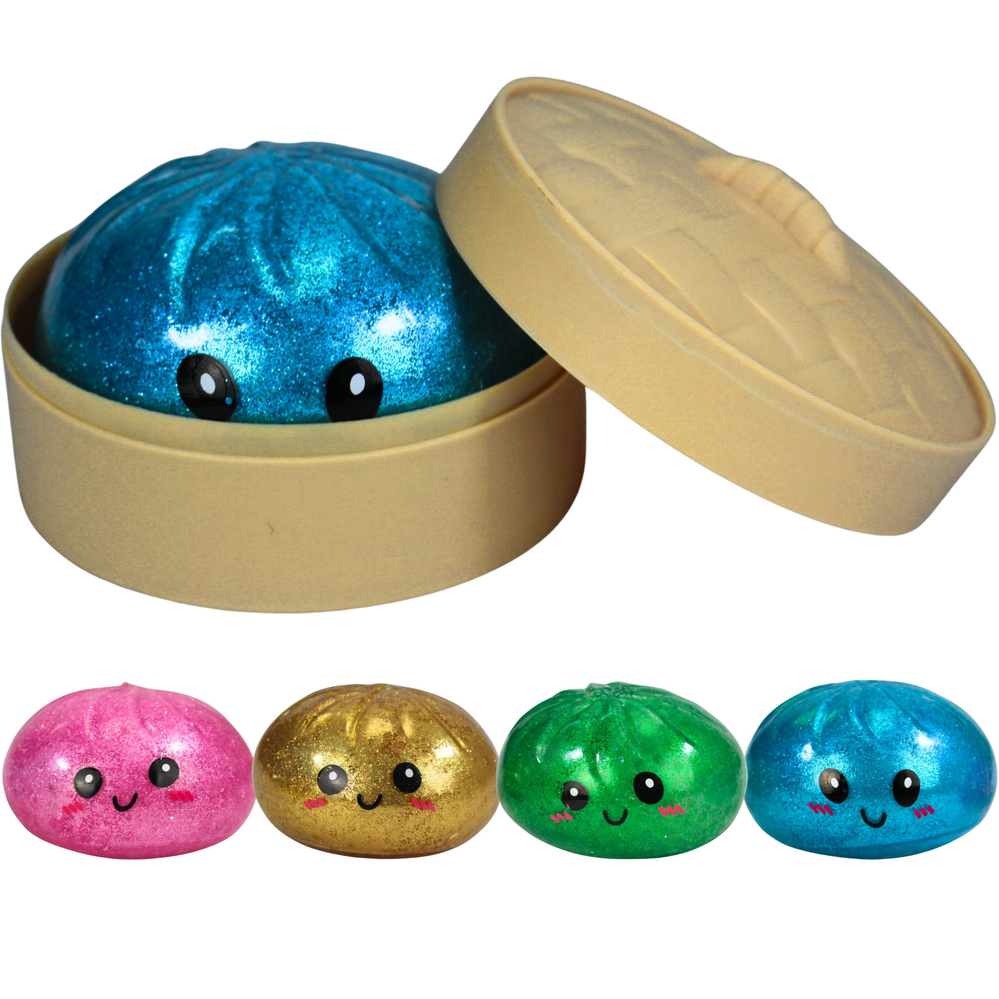 Mystery Squishy Squeezy Dumpling Glitter Series - Discount Party Supplies