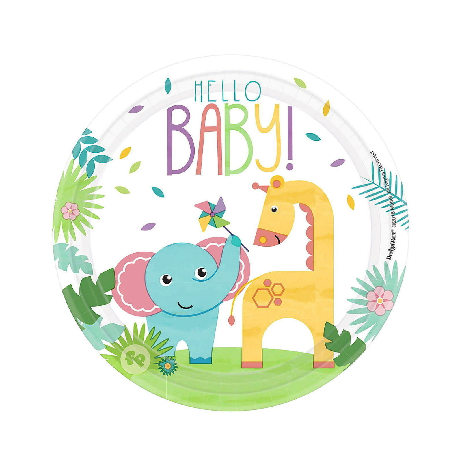 Fisher Price Hello Baby Small Paper Plates (Pack of 8) - Discount Party ...