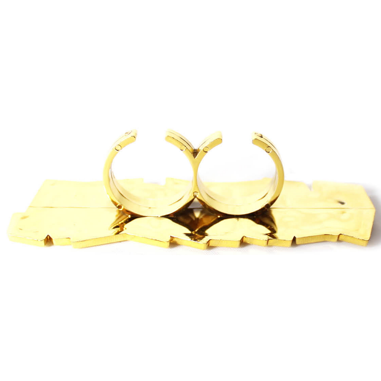 Plastic Gold Gangsta Ring | 20's Gatsby & Gangster | Themed Party ...