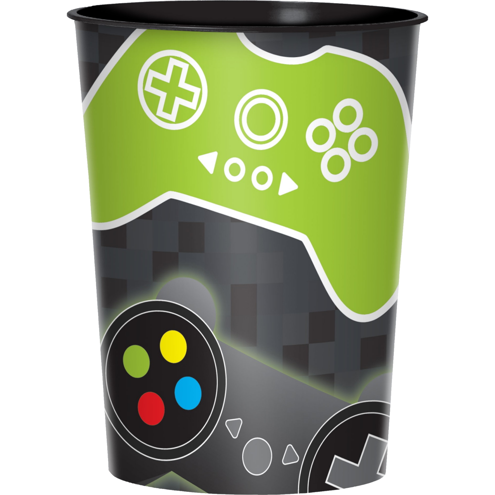 Level Up Large Plastic Cup [GAPTWSC03LU] - Discount Party Supplies