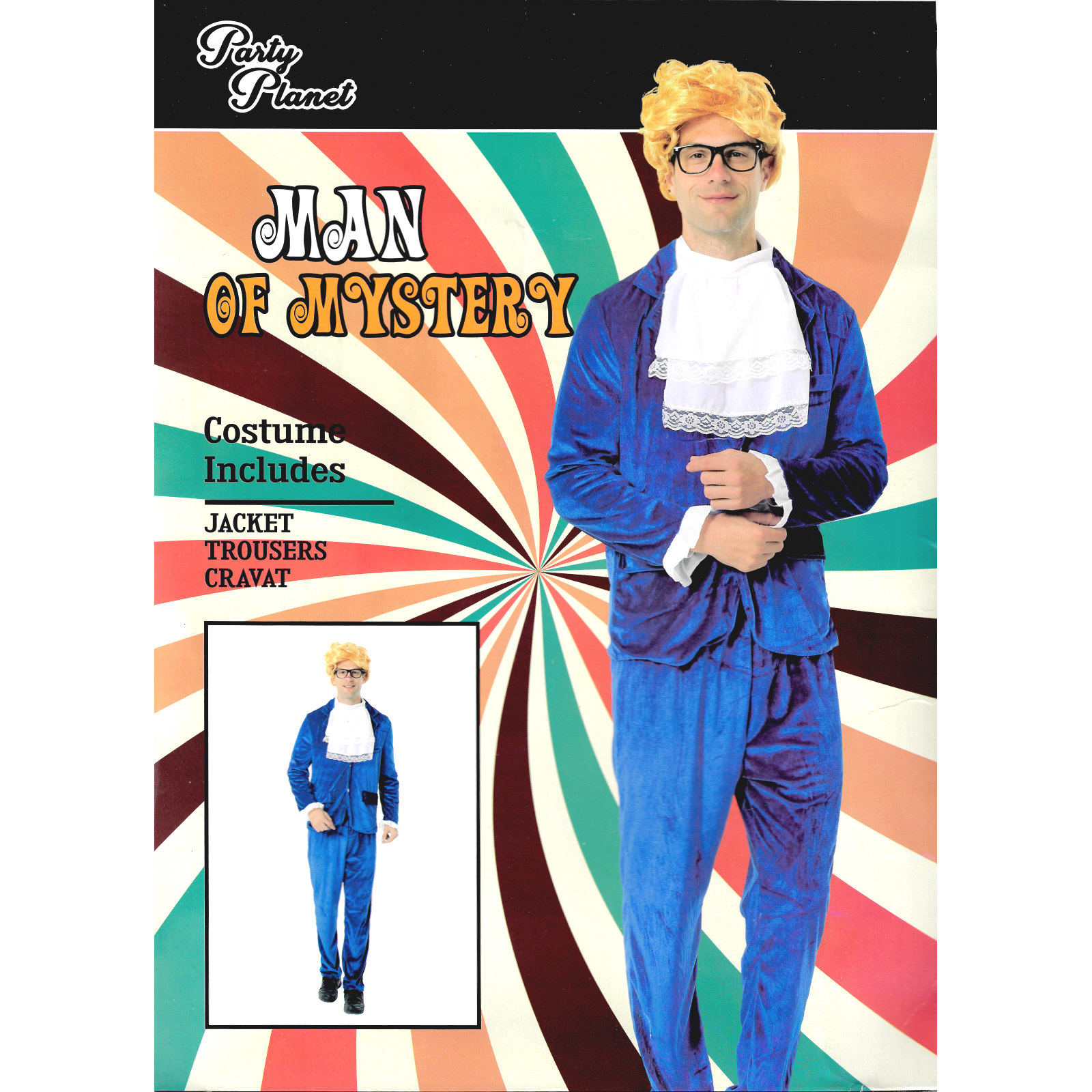 60's Mr Mojo Costume Mens Large - Discount Party Supplies