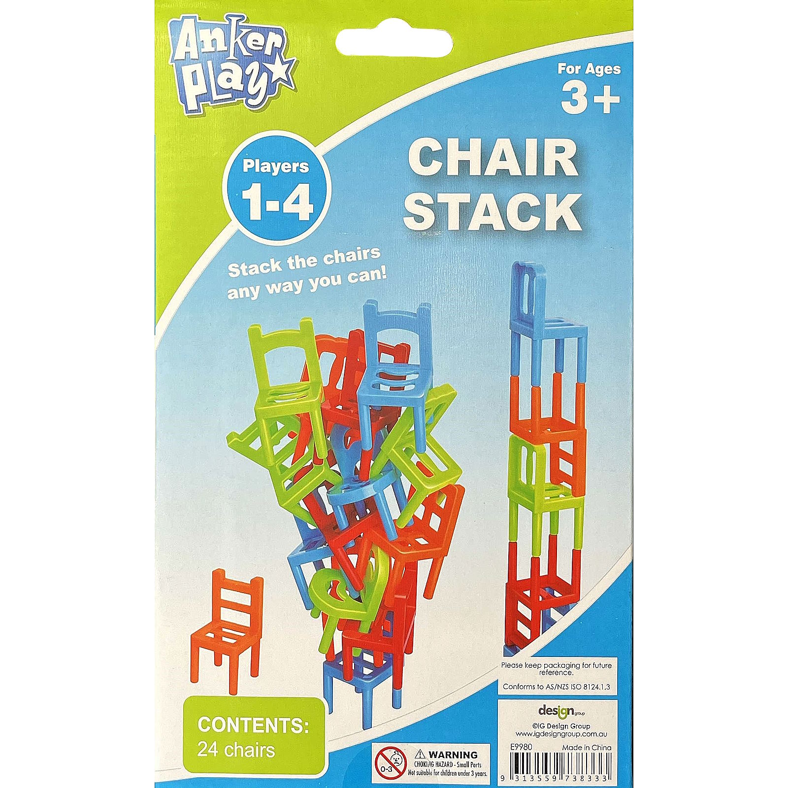 Chair Stack Travel Game | Discount Party Supplies - Discount Party Supplies