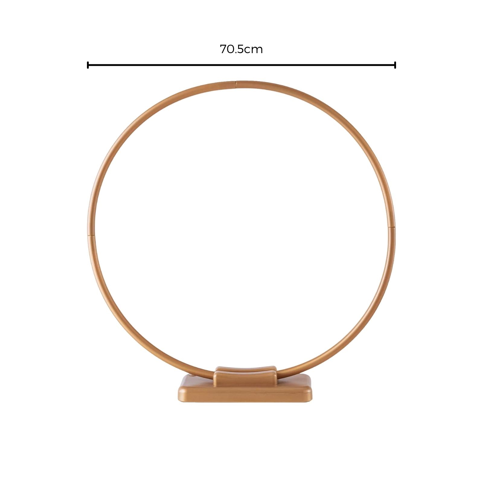Gold Plastic Balloon Hoop (70cm) | Discount Party Supplies - Discount ...
